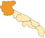CAP provincia di Foggia - Italia